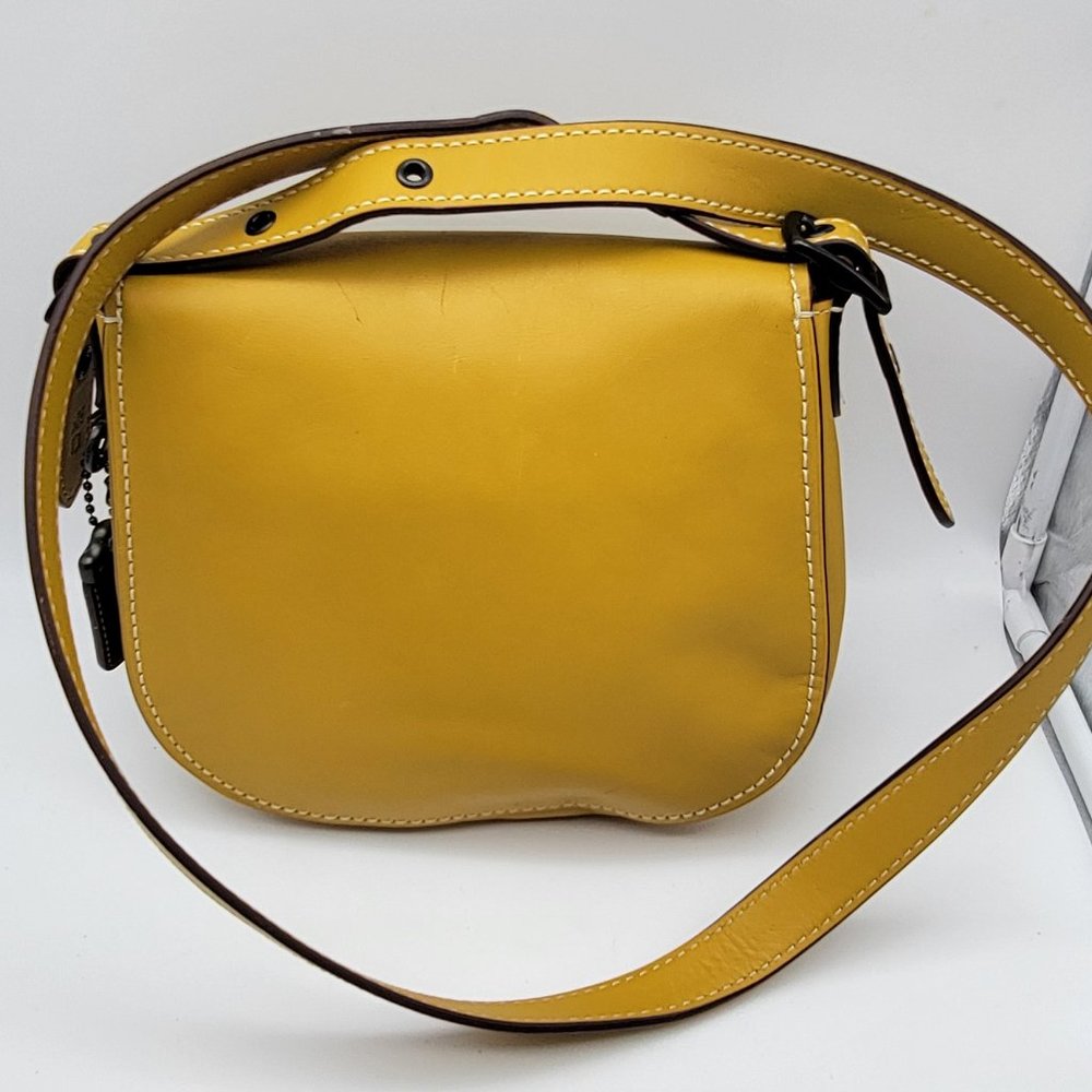 Coach 1941 Saddle 23 Crossbody Bag 20115 Flax Yellow - Gem